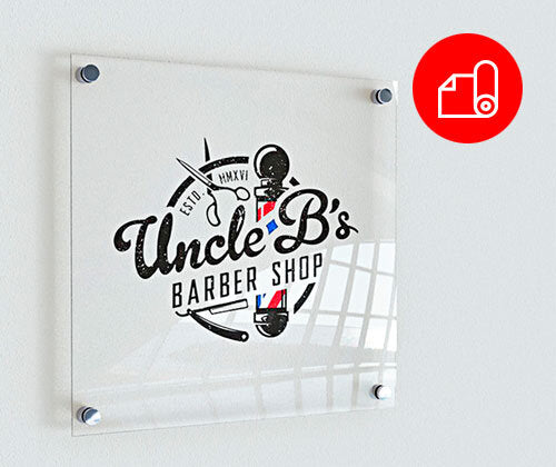Custom Acrylic signs for Outdoor and Indoor Use | Print And Gift ...